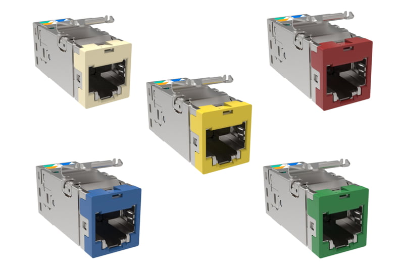 Commscope Cat6A LAN I/O-Grey, (2153449-X)